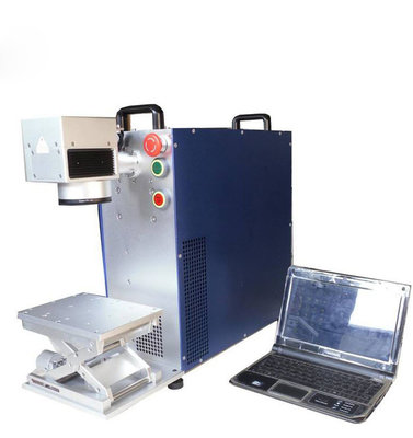 Desktop Fiber Laser Marking Machine Deep Engraving 30w / 50w / 100w
